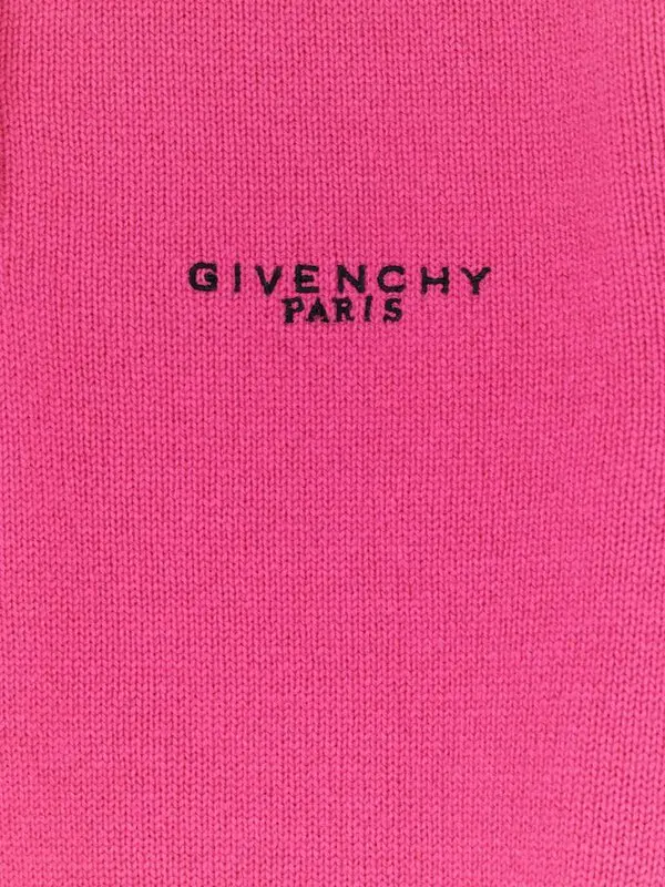 Givenchy Embroidered Knit Polo