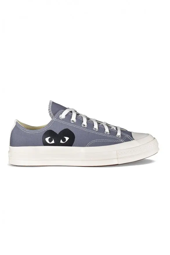 Comme Des Garçons X Converse Low Top Sneakers - Gray