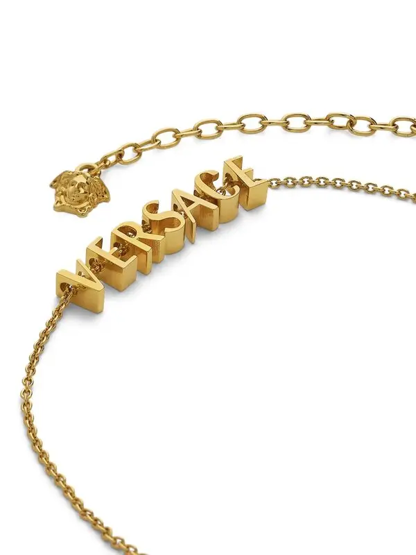 Versace Logo Medusa Head Necklace