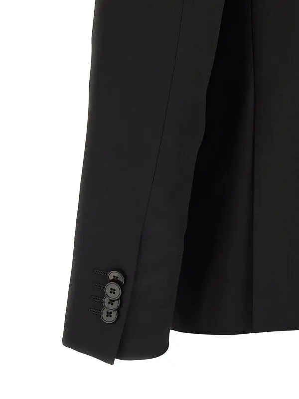 Zegna Mohair Wool Dress - Black