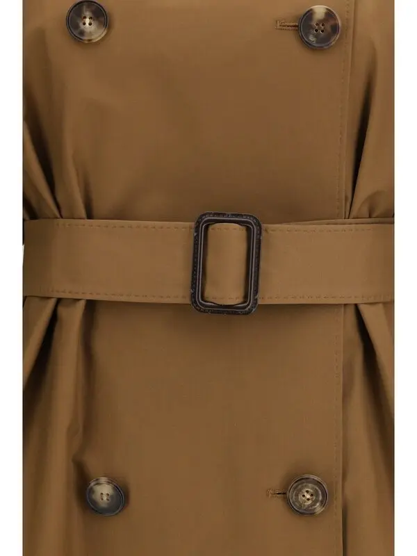 Max Mara Double-breasted Belted Coat