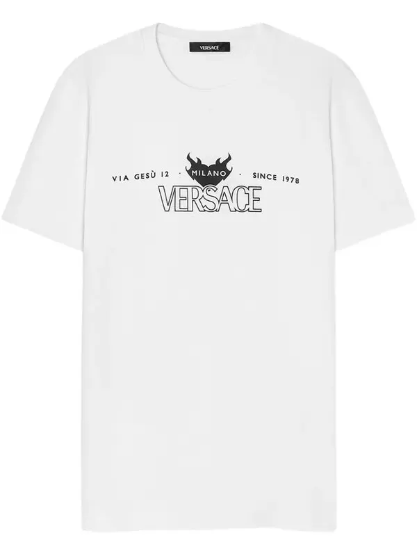 Versace Logo T-shirt - White