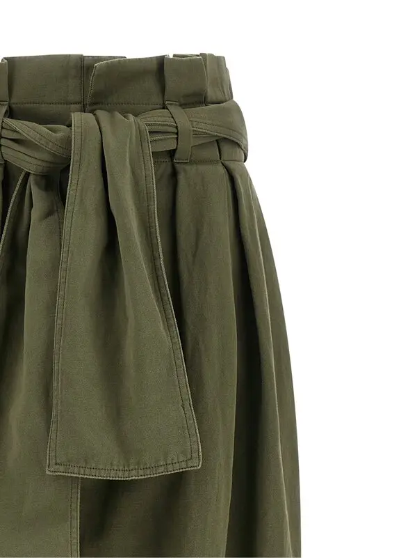 Balmain High Waist Serge Pants