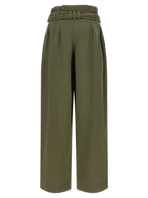Balmain High Waist Serge Pants