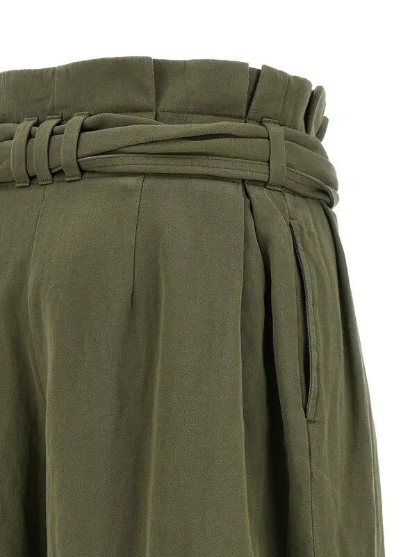 Balmain High Waist Serge Pants