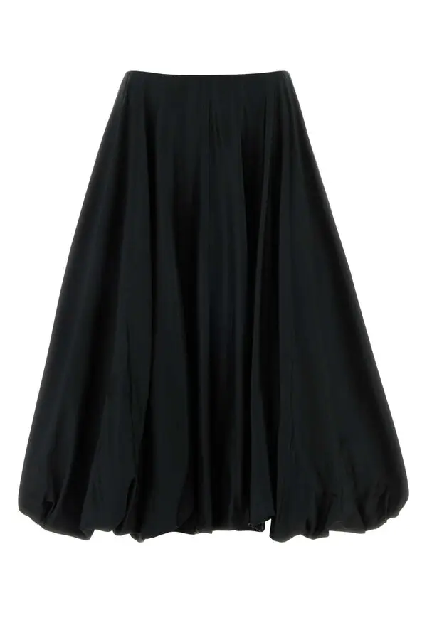 Balenciaga Polyester Blend Skirt - Black