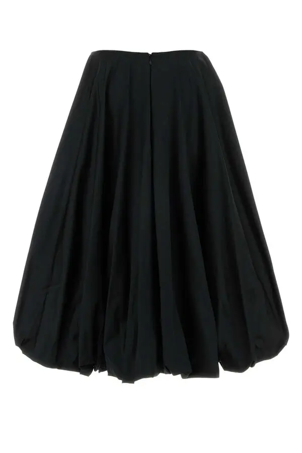 Balenciaga Polyester Blend Skirt - Black