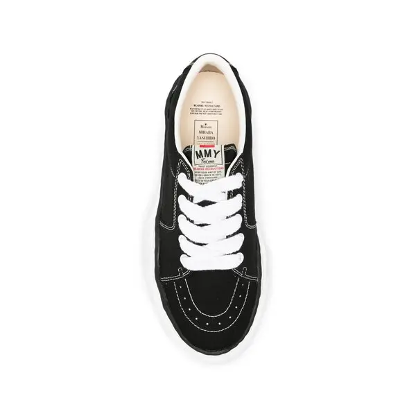 Mihara Yasuhiro Canvas Low-top Sneakers - Black