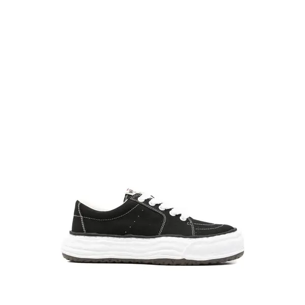 Mihara Yasuhiro Canvas Low-top Sneakers - Black