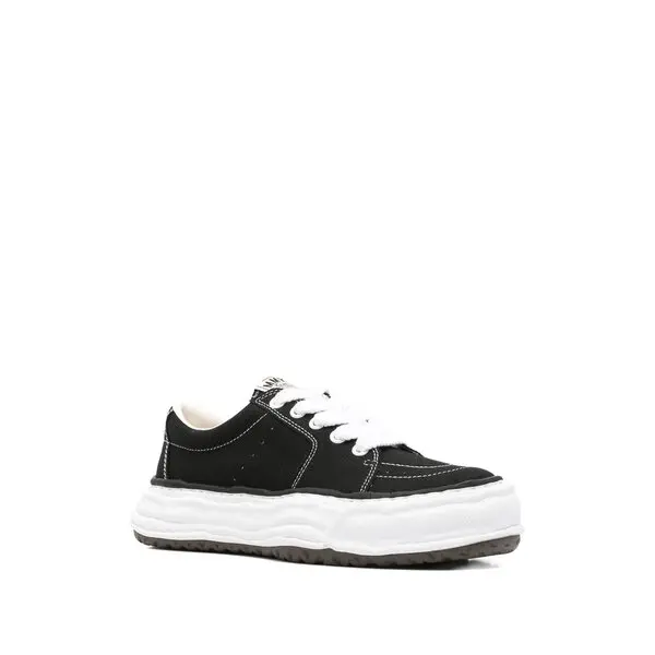 Mihara Yasuhiro Canvas Low-top Sneakers - Black