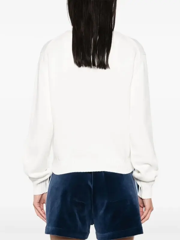 Casablanca Embroidered Crewneck Sweater - Multicolor