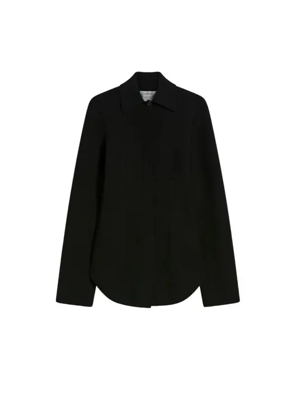 Sportmax Viscose Knit Shirt - Black