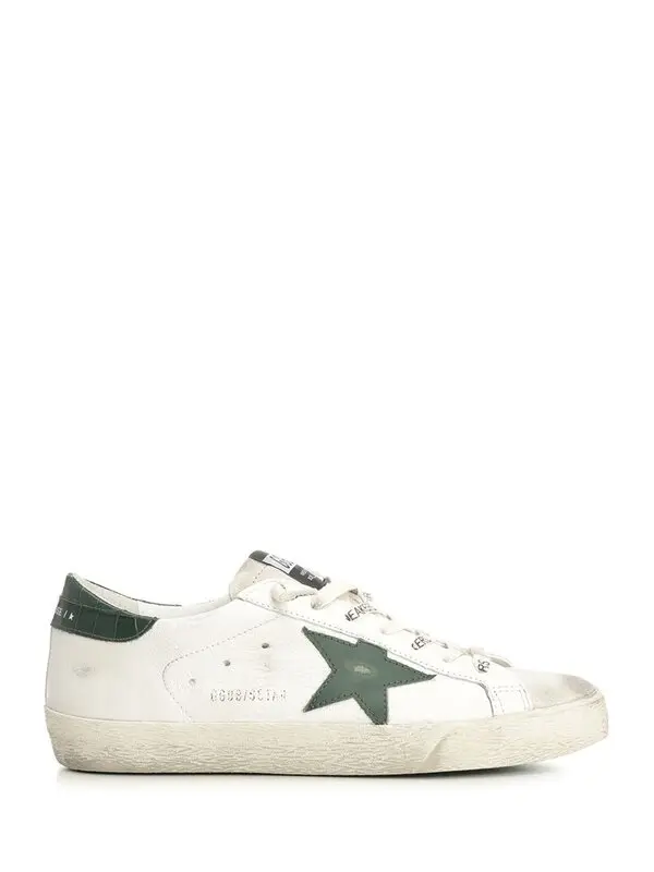 GOLDEN GOOSE Super-star Sneakers In Nappa Leather - White