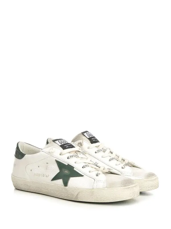 GOLDEN GOOSE Super-star Sneakers In Nappa Leather - White