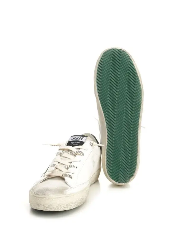 GOLDEN GOOSE Super-star Sneakers In Nappa Leather - White