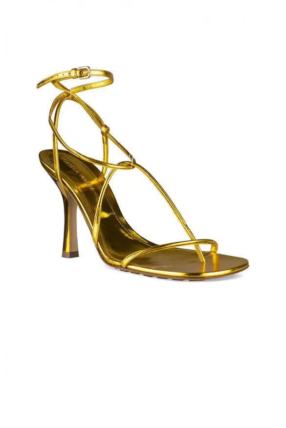 Bottega Veneta Strappy Leather Sandals