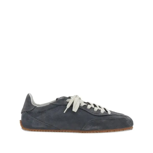 Axel Arigato Grey Suede Lace-up Low-top Sneakers