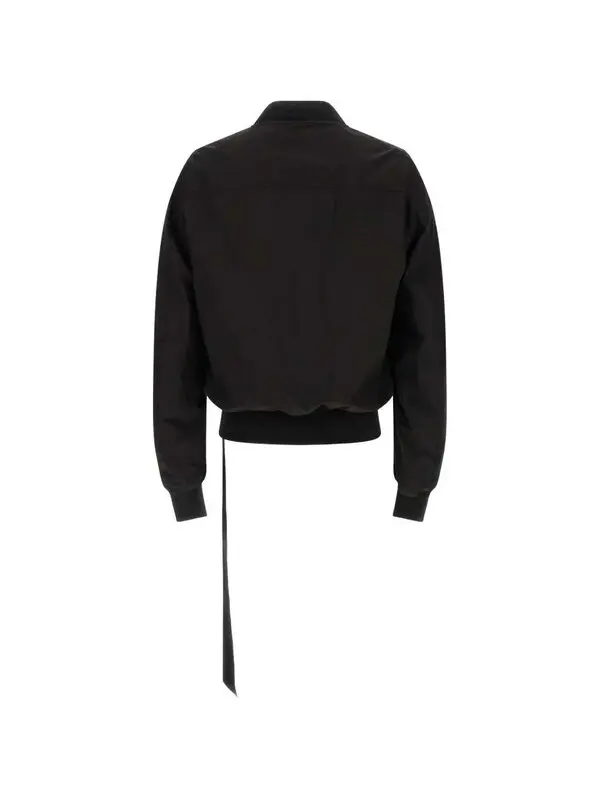 Rick Owens Bauhaus Flight Bomber Jacket - Black