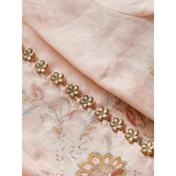 Zimmermann Floral And Paisley Print Silk And Linen Blend Day Dress