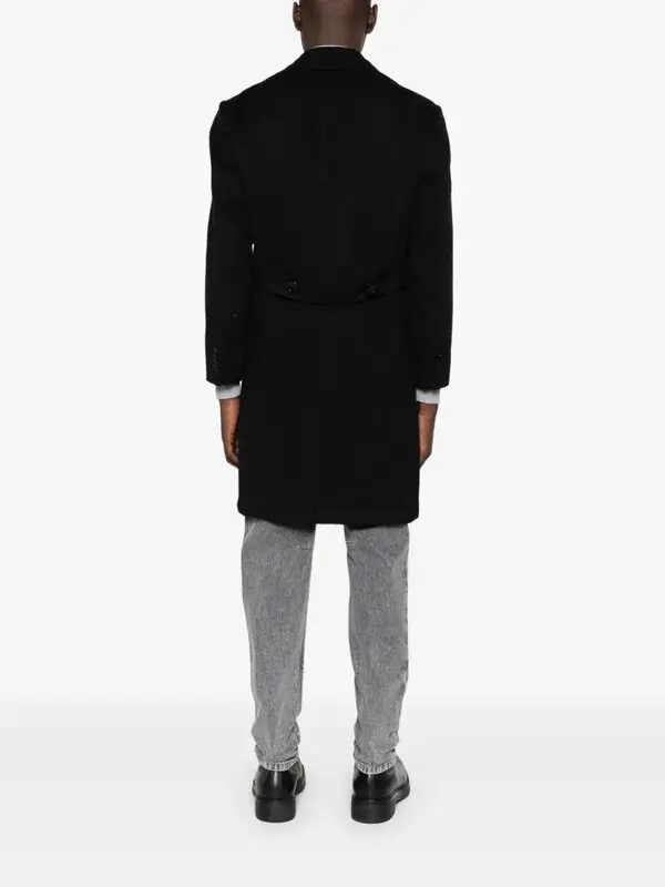 Kiton Double-breasted Cashmere Coat