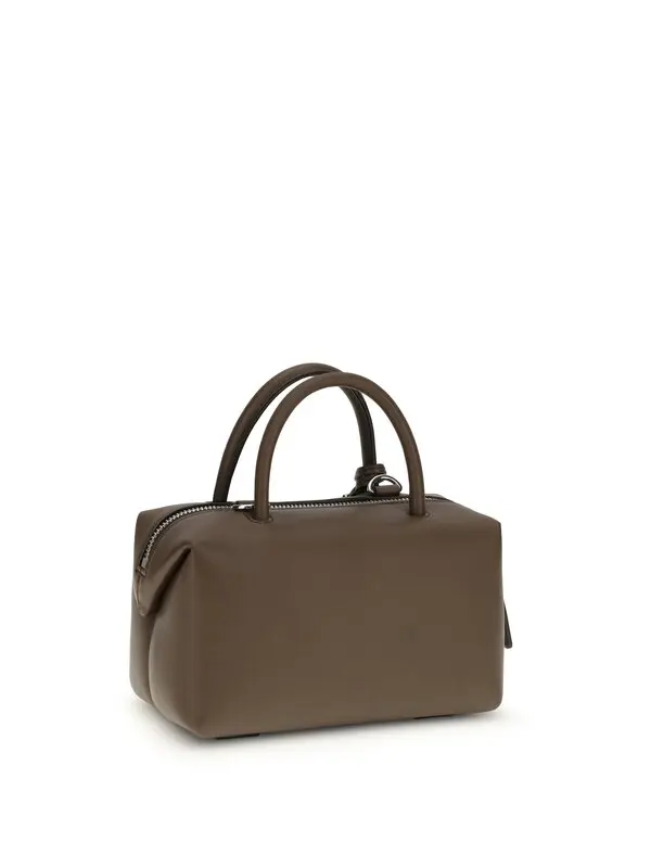 Max Mara Holdalls Leather Handbag - Brown