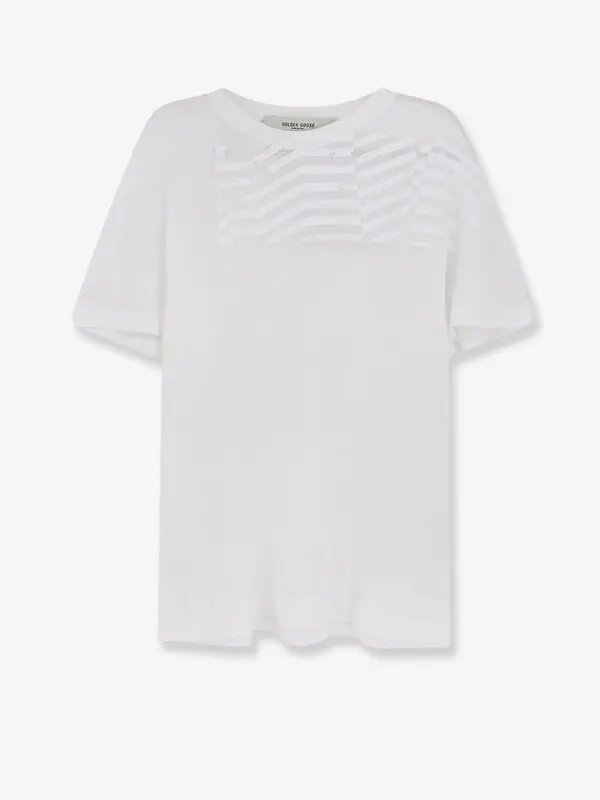 GOLDEN GOOSE Lyocell T-shirt