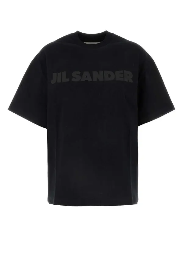 JIL SANDER Cotton T-shirt - Black