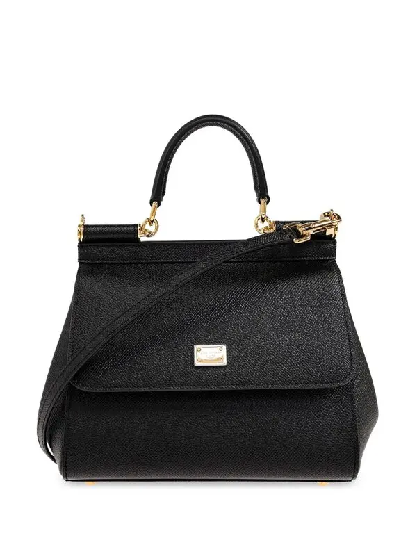 Dolce & Gabbana Sicily Medium Tote Bag - Black