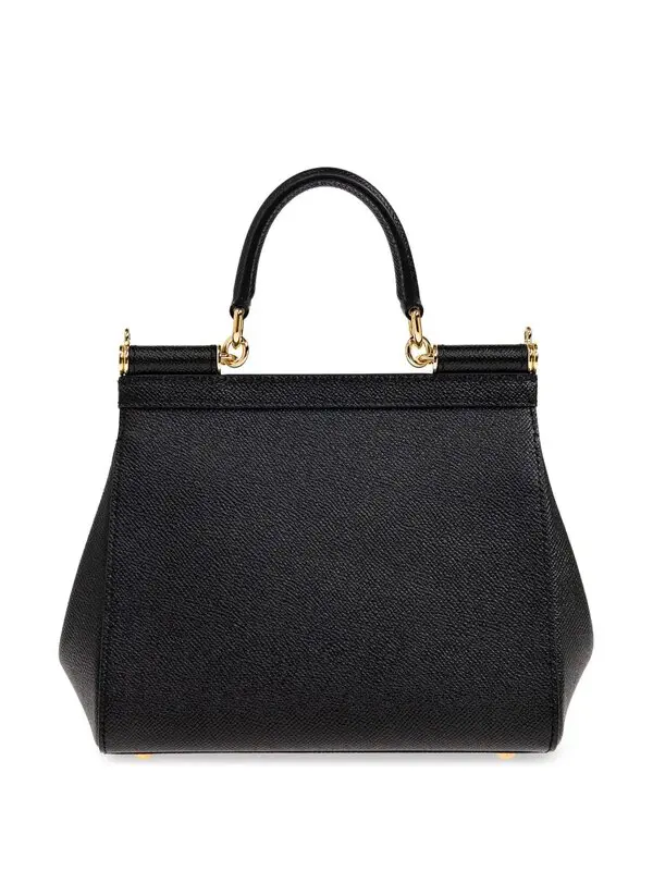 Dolce & Gabbana Sicily Medium Tote Bag - Black