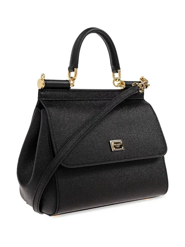Dolce & Gabbana Sicily Medium Tote Bag - Black