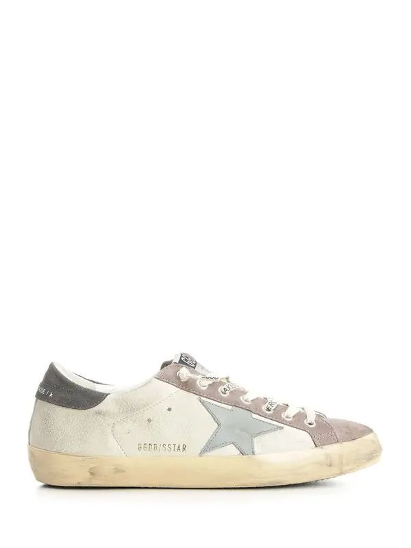 GOLDEN GOOSE Super-star Leather Sneaker - Multicolor