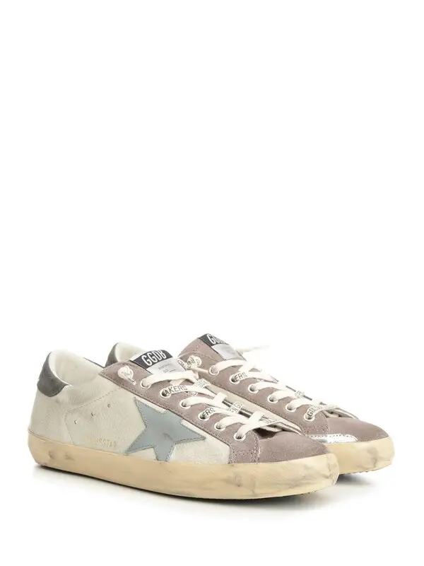 GOLDEN GOOSE Super-star Leather Sneaker - Multicolor