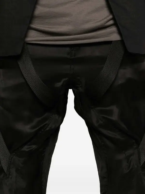 Rick Owens Megastrapped Bib Pants