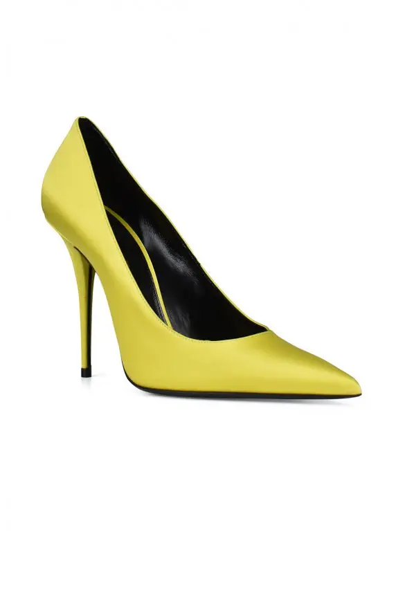 Saint Laurent Marilyn Pumps - Yellow