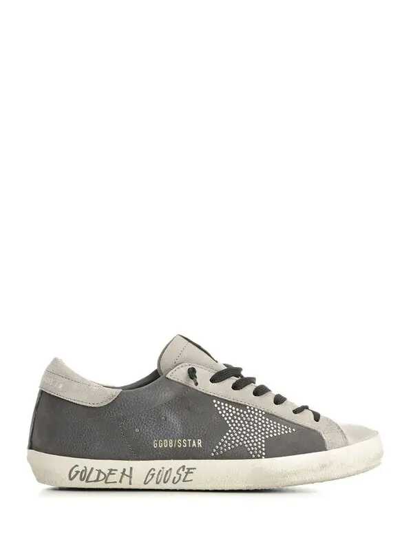 GOLDEN GOOSE Super Star Sneakers - Gray