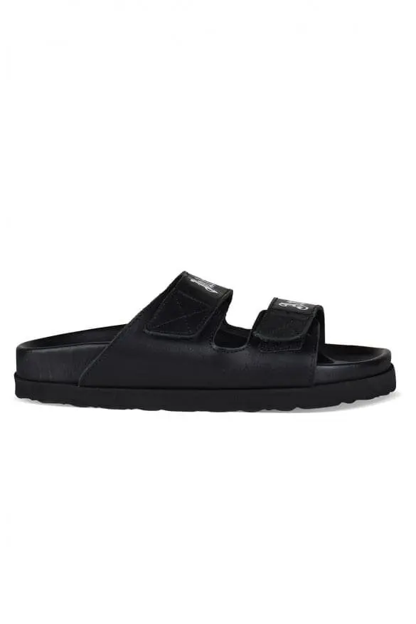 Palm Angels Leather Logo Sandals
