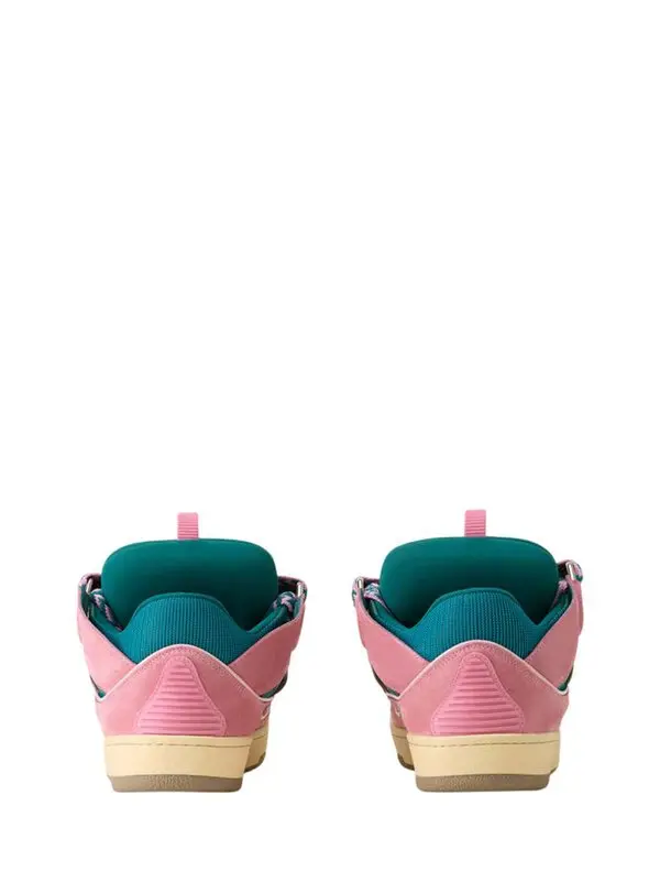 LANVIN Curb Sneakers With Cut-outs - Multicolor
