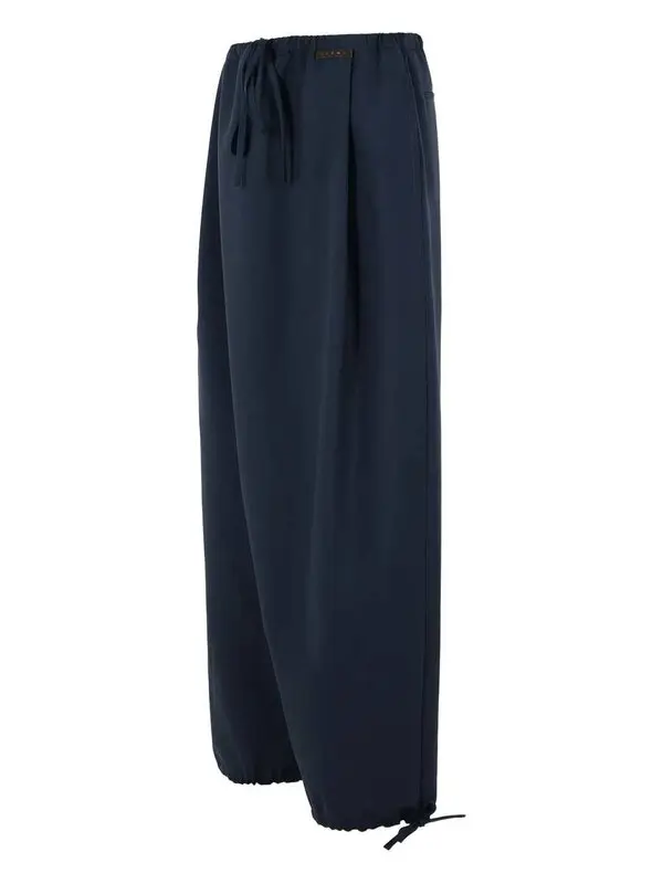 Marni Drawstring Trousers - Blue