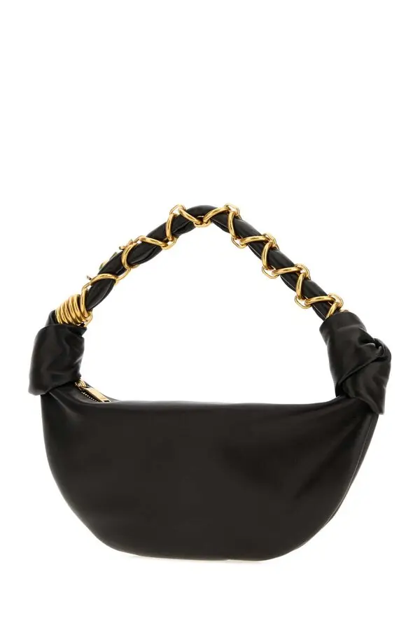 Saint Laurent Amalia Leather Mini Shoulder Bag - Black