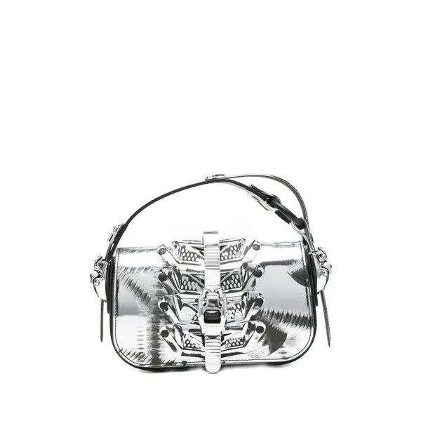 INNERRAUM Buckled Tote Bag - Silver