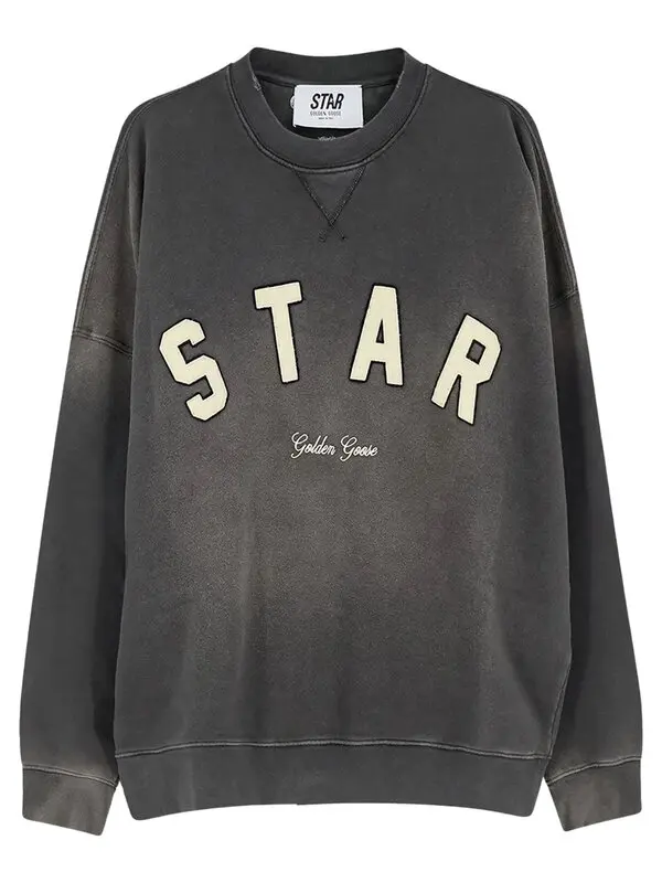 GOLDEN GOOSE Star-print Crewneck Sweatshirt