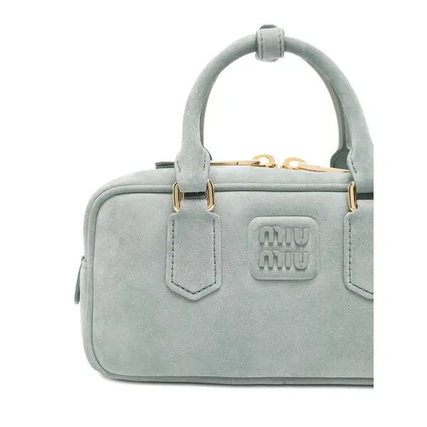 Miu Miu Suede Satchel Bag