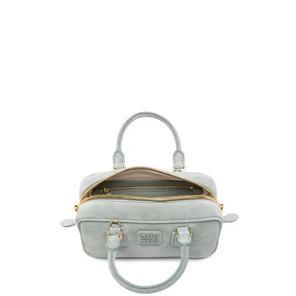 Miu Miu Suede Satchel Bag
