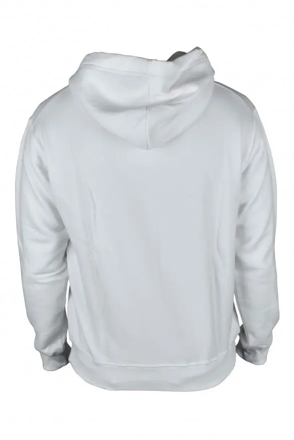 Dsquared2 Cotton Logo Print Hooded Sweatshirt - White