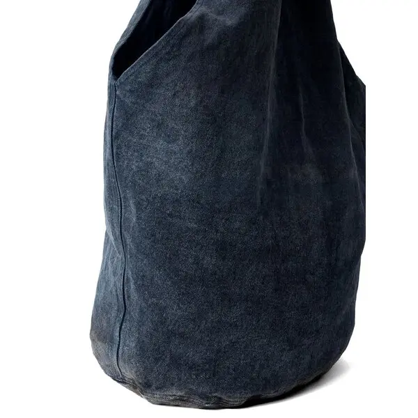 Our Legacy Washed Cotton Shoulder Bag - Black