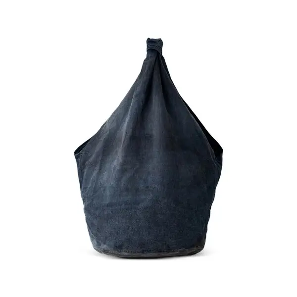 Our Legacy Washed Cotton Shoulder Bag - Black