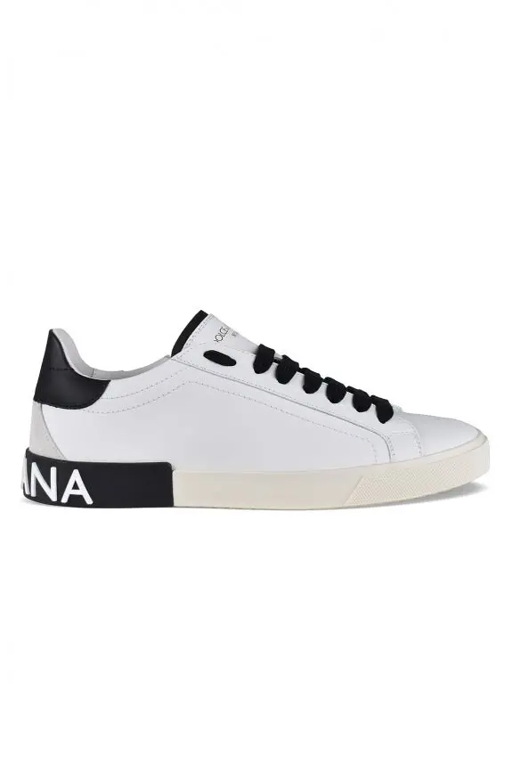 Dolce & Gabbana Portofino Leather Sneakers