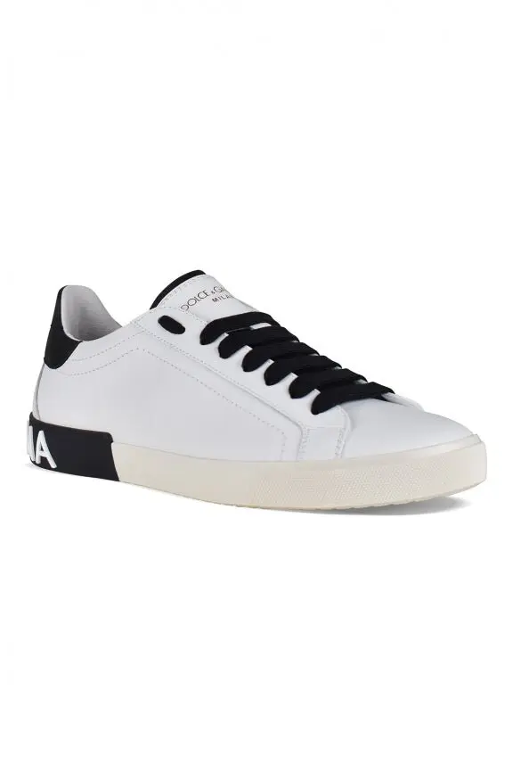 Dolce & Gabbana Portofino Leather Sneakers