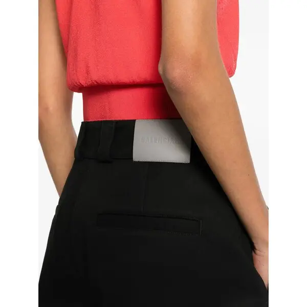 Balenciaga Palazzo Pants With Inverted Pleat