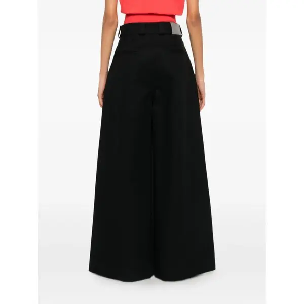 Balenciaga Palazzo Pants With Inverted Pleat